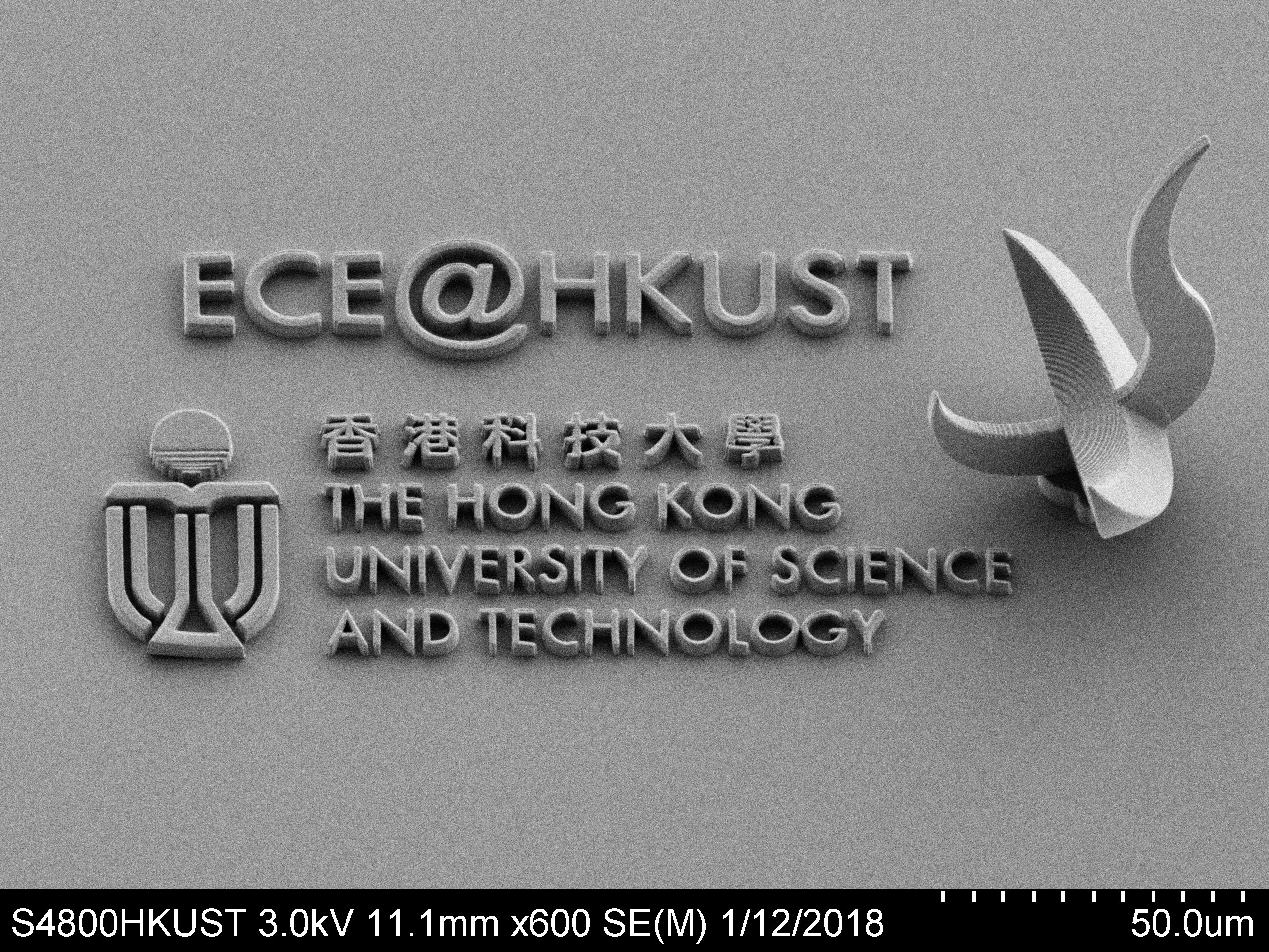 NFF has made the world's smallest miniaturized "Redbird" (HKUST sundial) along with the ECE/SENG ...